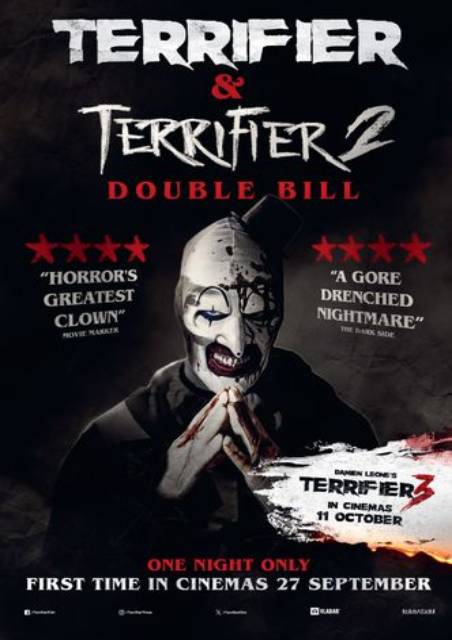 Terrifier & Terrifier 2 Double Bill Showtimes & Tickets | The Majestic ...